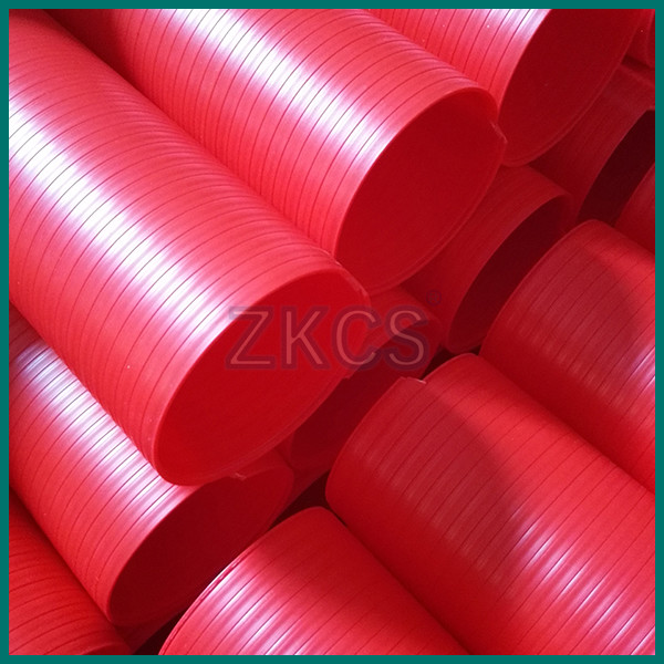 Telecom Industry Plastic Corrugated Tube 120mm ROHS Standard Ribbed ...